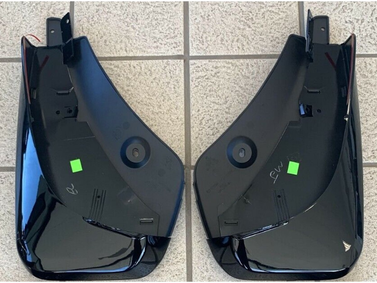 Mopar Molded Splash Guards Kit Of Two Black For Front - 82216155AB ...