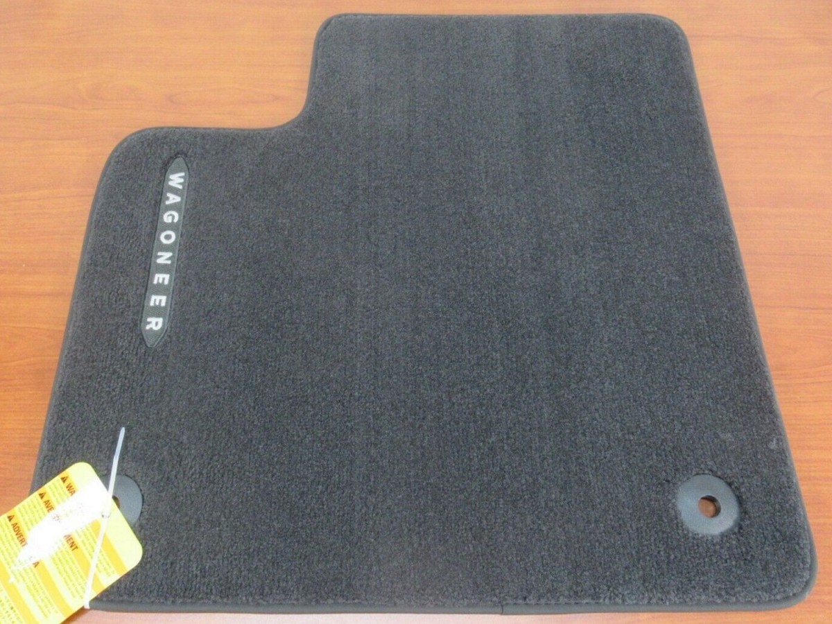 Mopar Premium Carpeted Floor Mats For First And Second Rows Black Kit ...