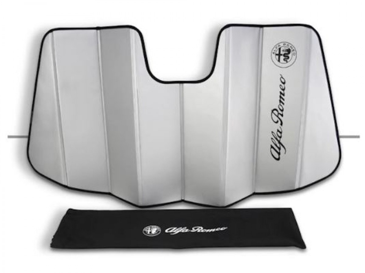 Mopar Front Windshield Sunshade Silver With Alfa Romeo Logo ...