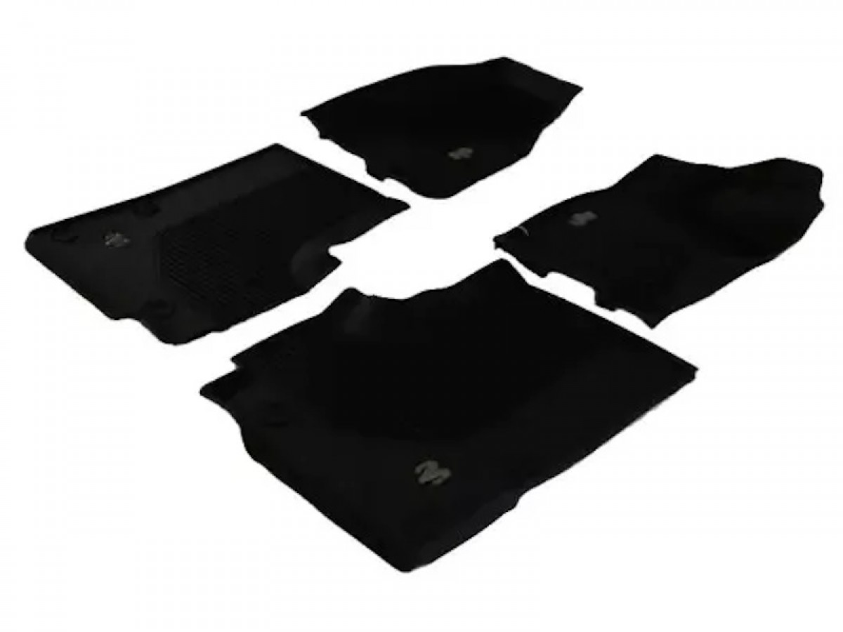 Mopar All Weather Floor Mats Black Color For Front And Rear Crew Cab ...