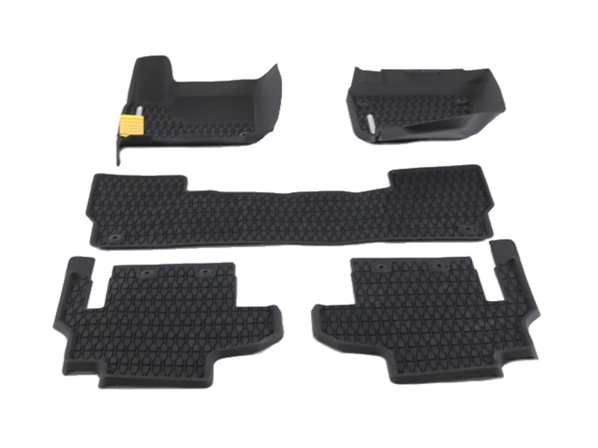 Mopar All Weather Rubber Floor Mats For First Second Third Rows ...
