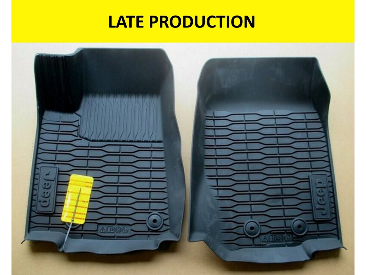 Mopar All Weather Floor Mats Front Row For L Late Production ...