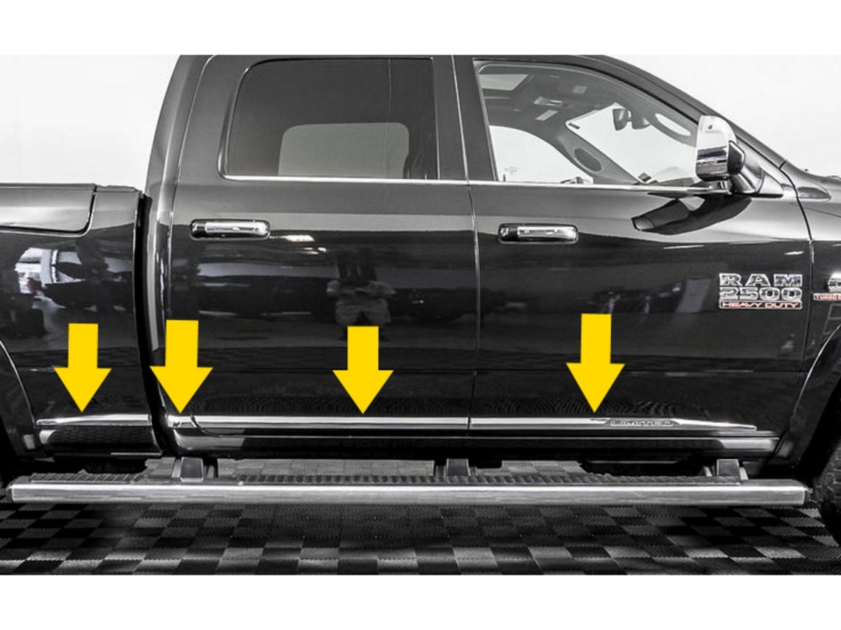 Authentic Mopar Chrome Molding Kit Spear - CHRMSPEARS | Mopar Online Parts