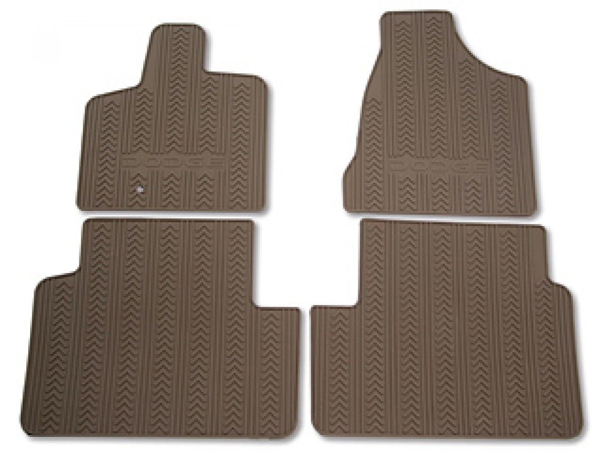 Mopar Rubber Floor Mats Stow N Go Dark Slate Gray - 82210730AC | Mopar ...