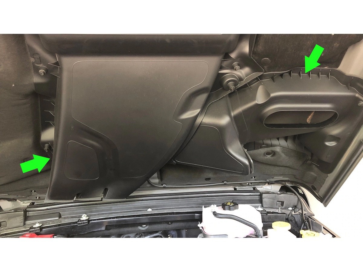 Mopar Rubicon 392 Hydro Guide Hood Water Diversion Ducts ...