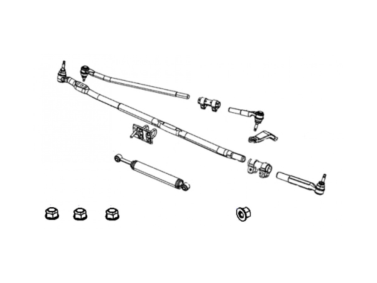 Mopar Steering Upgrade Kit Complete - RAMSTKIT-COMPLETE | Mopar Online ...