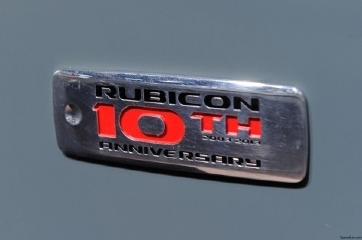 Mopar Emblem Rubicon 10th Anniversary - 68190010AA | Mopar Online Parts