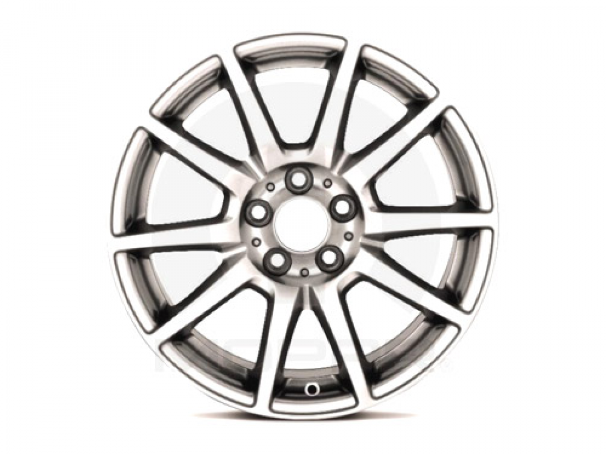 Mopar Wheel 17" Satin Carbon - 82213126AC | Mopar Online Parts