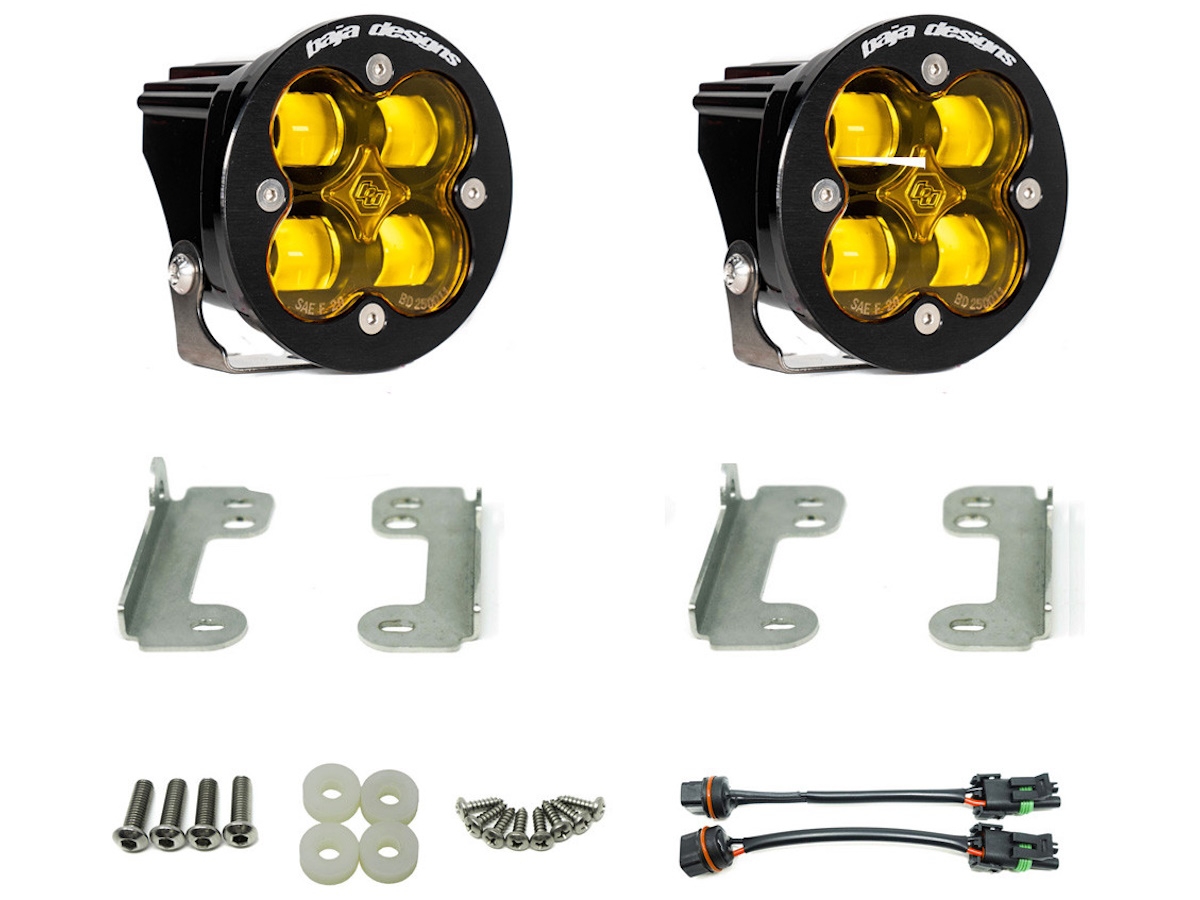 Authentic Mopar Squadron-R SAE Fog Pocket Lights On Road Off Road Kit ...